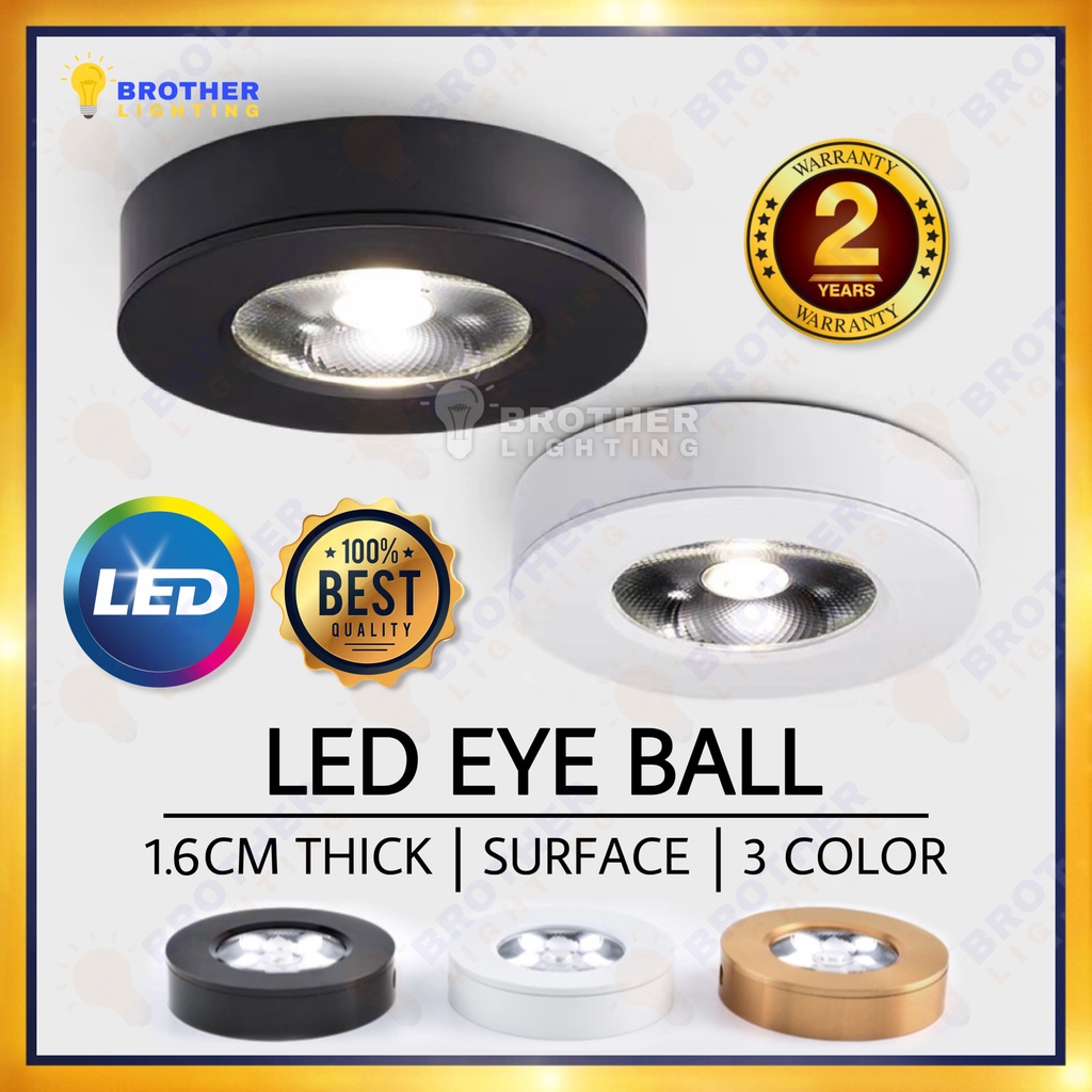LED Surface Eye Ball 5W Circular Round Spotlight Downlight Celling ...