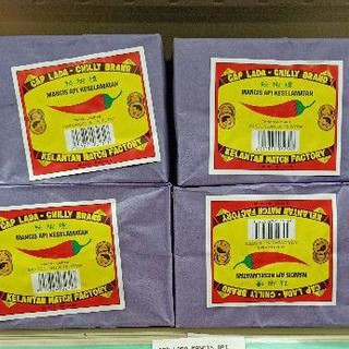 Mancis api (matches) cap cili (10 box kecil) | Shopee Malaysia