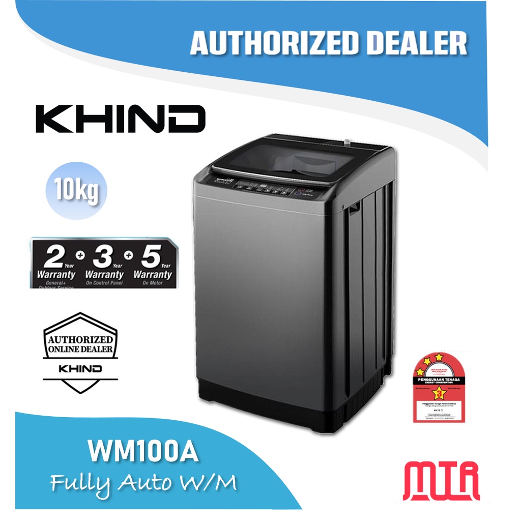 ** FREE SHIPPING ** KHIND 8KG / 10KG / 12KG FULLY AUTO WASHING MACHINE ...