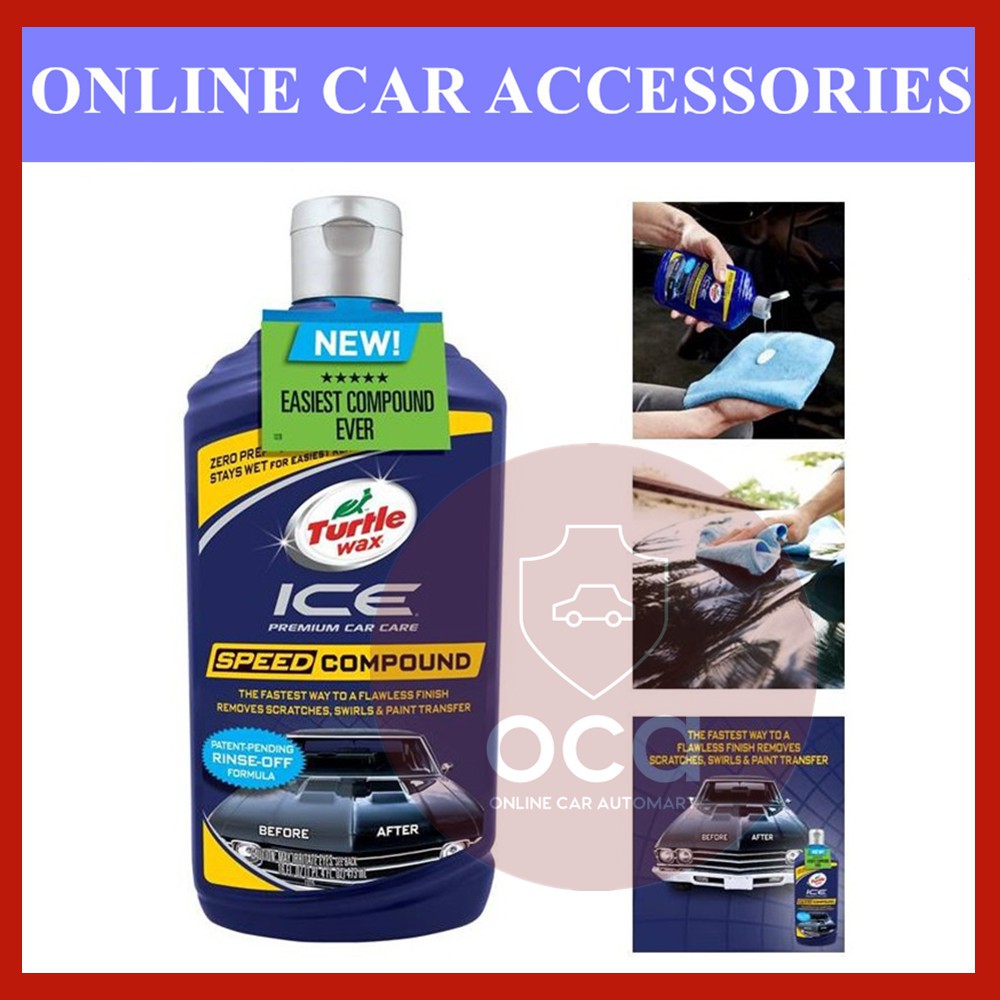 TURTLE WAX ICE SPEED COMPOUND THE FASTEST WAY TO A FLAWLESS FINISH ...