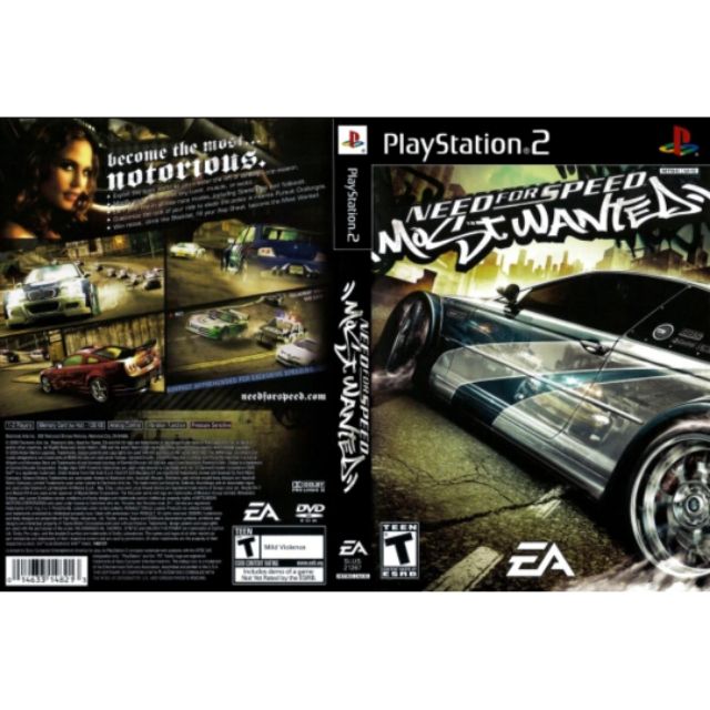 PS2 GAMES COLLECTION (Need for Speed: Most Wanted) | Shopee Malaysia