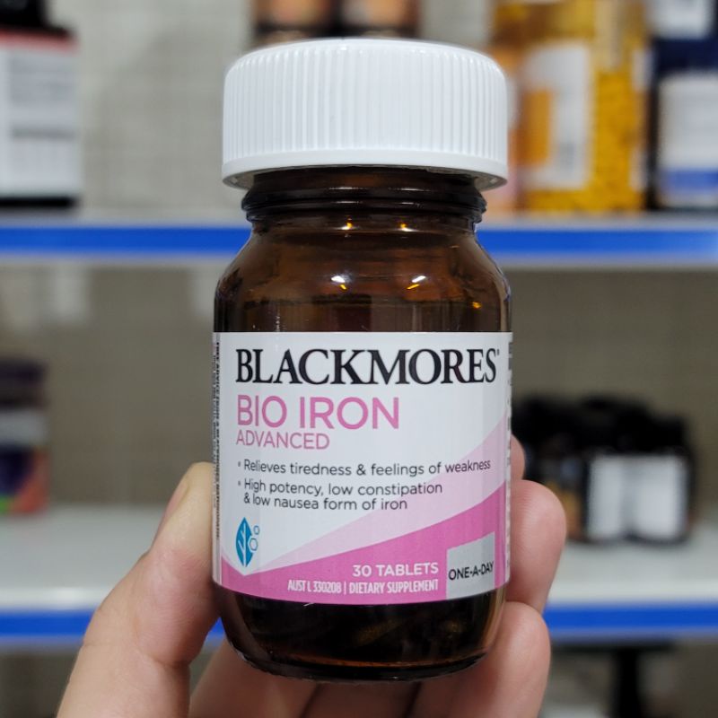 Blackmores Australian synthetic Iron - Bio Iron Blackmore 30 Capsules ...