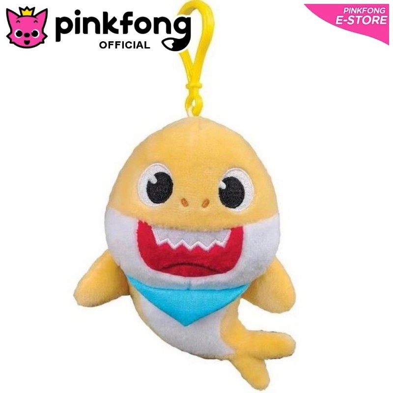 Pinkfong Baby Shark Official Plush Keyring With Sound(QPFT152279)(Ready ...
