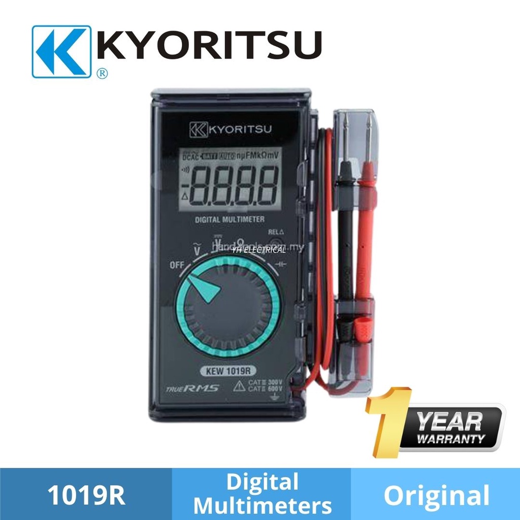 KYORITSU Pocket Digital Multimeters KEW 1019R | Shopee Malaysia