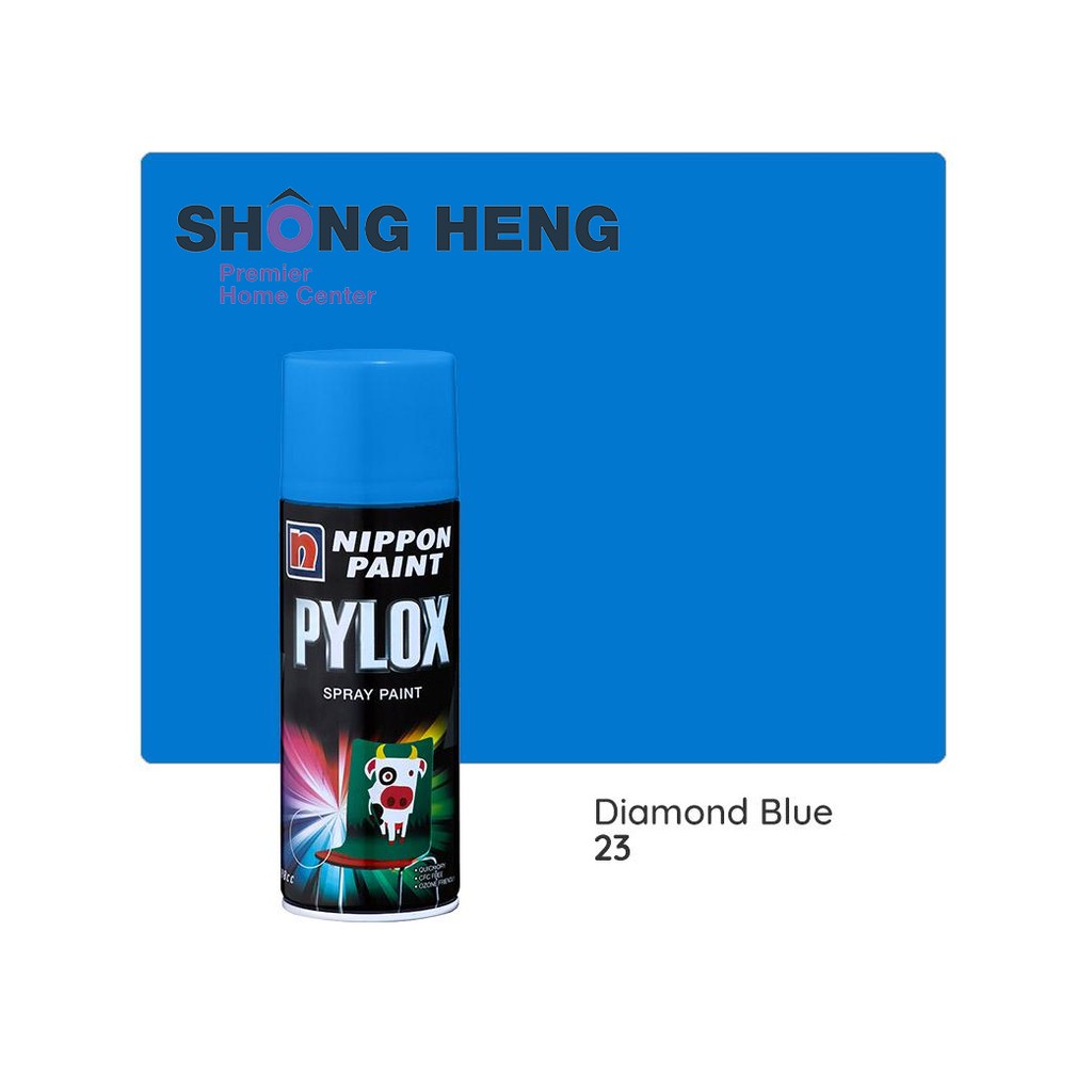 Nippon Spray Paint 23 Diamond Blue | Shopee Malaysia