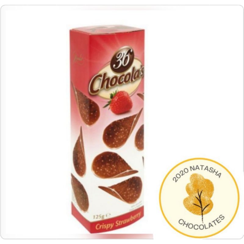Hamlet 36 Belgian Chocola's Crispy Strawberry 125g | Shopee Malaysia