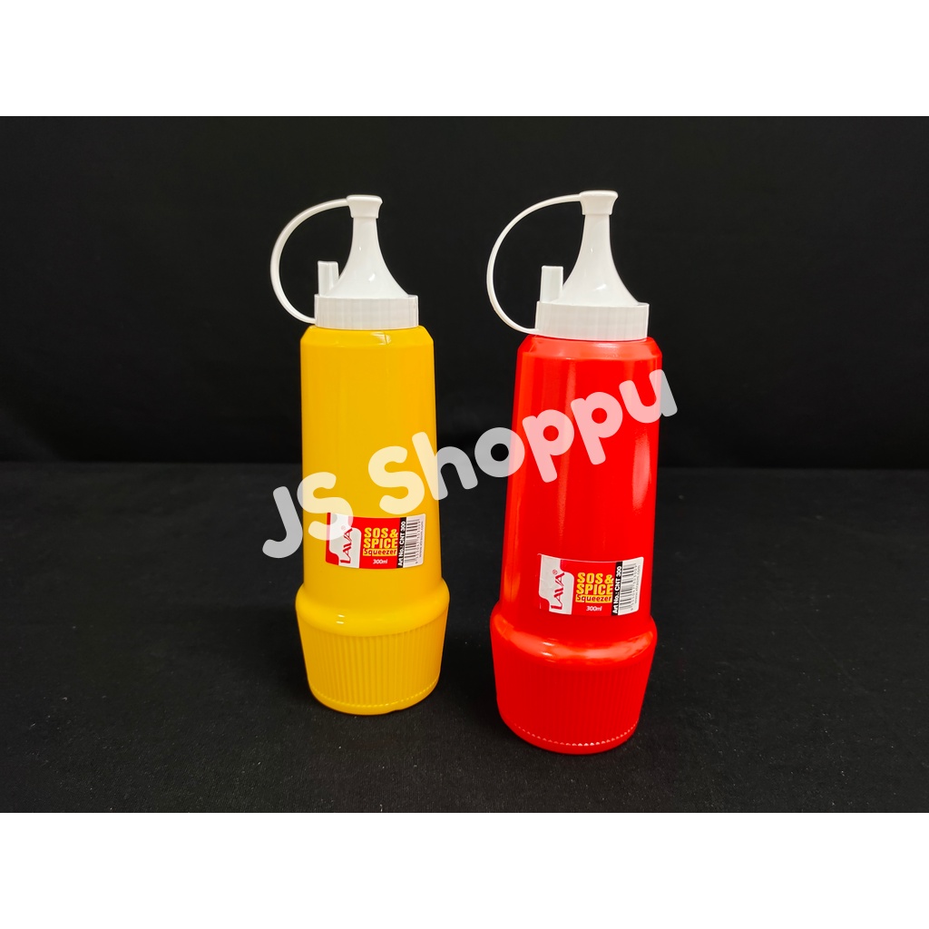 Lava Sos Botol 300ml / Chili Sauce Bottle / Sos & Spice Squeezer (1 pc ...