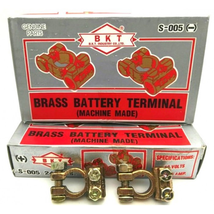 BKT BATTERY BRASS CLAMP(+/-) | Shopee Malaysia