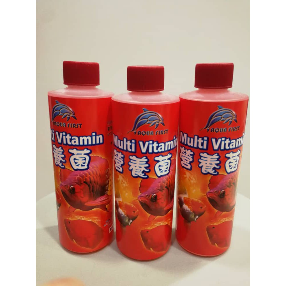 Aqua First Fish Multi Vitamin / ubat vitamin ikan 250ml | Shopee Malaysia