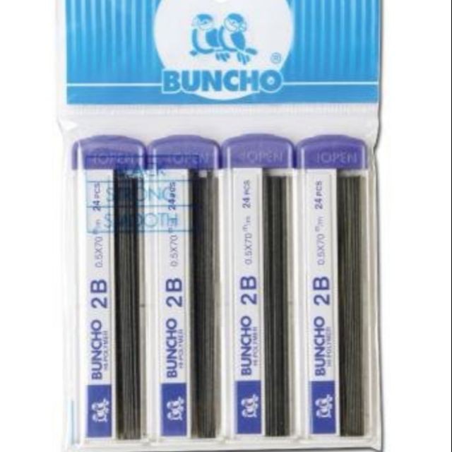 Buncho Hi-Polymer Sharp Lead 0.5mm (4 In 1 ) | Shopee Malaysia