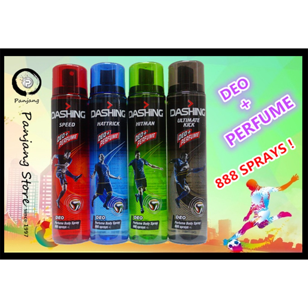 DASHING PERFUME BODY SPRAY DEO+PERFUME 120ML | Shopee Malaysia