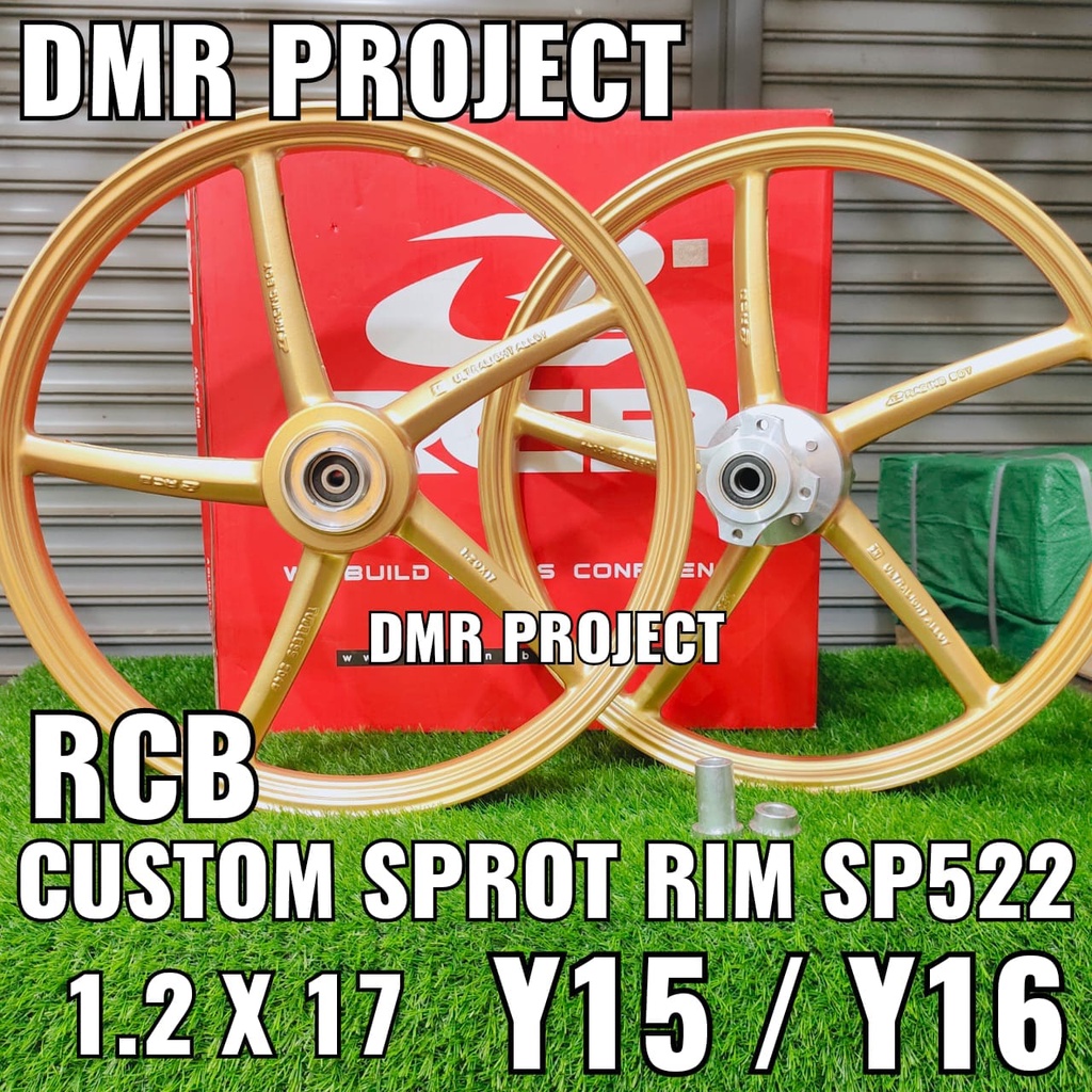 Y15/Y16 RCB SP522 CUSTOM SPORT RIM (1.20 / 1.20 X 17) RACING BOY SP522 ...