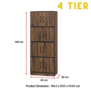 Filing Cabinet with Door Rak Buku Multipurpose File Cabinet Bookcase ...