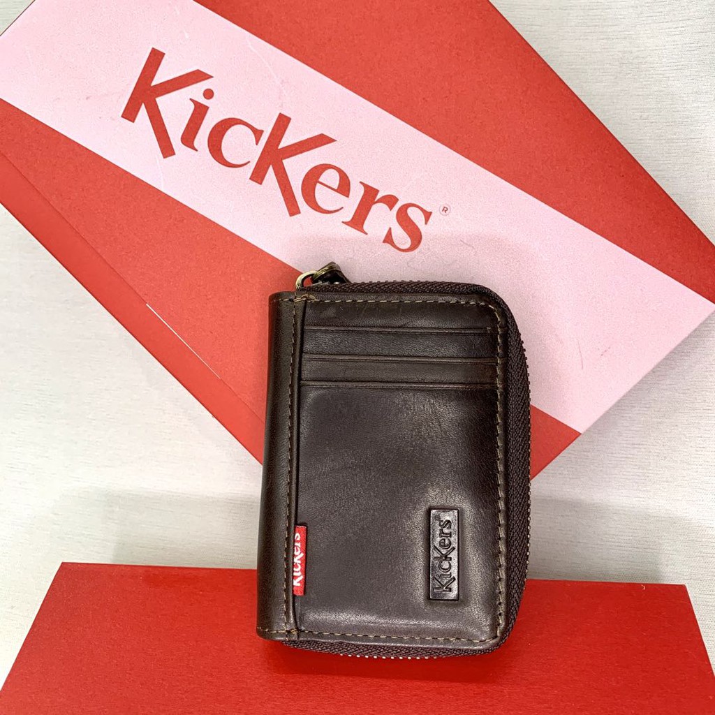 Kickers Card Holder Purse Wallet Original Genuine Leather 87155 ...