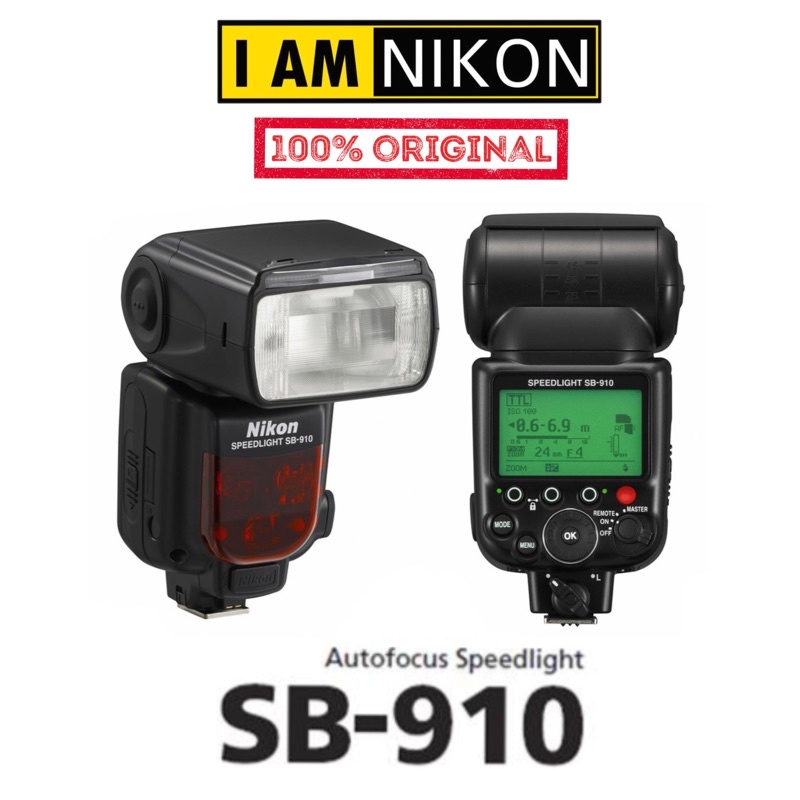 Nikon flash speedlite SB910 SB-910 original (1 Years warranty) | Shopee ...
