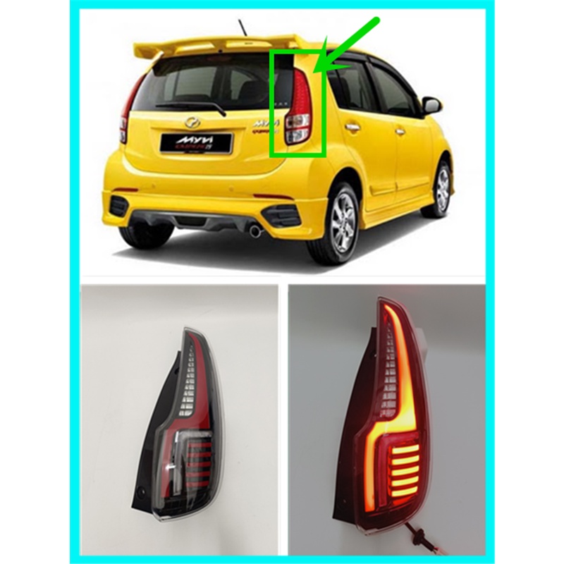 PERODUA MYVI LAGI BEST 2011-2016 DYNAMIC LED REAR TAIL LAMP WITH SCAN ...