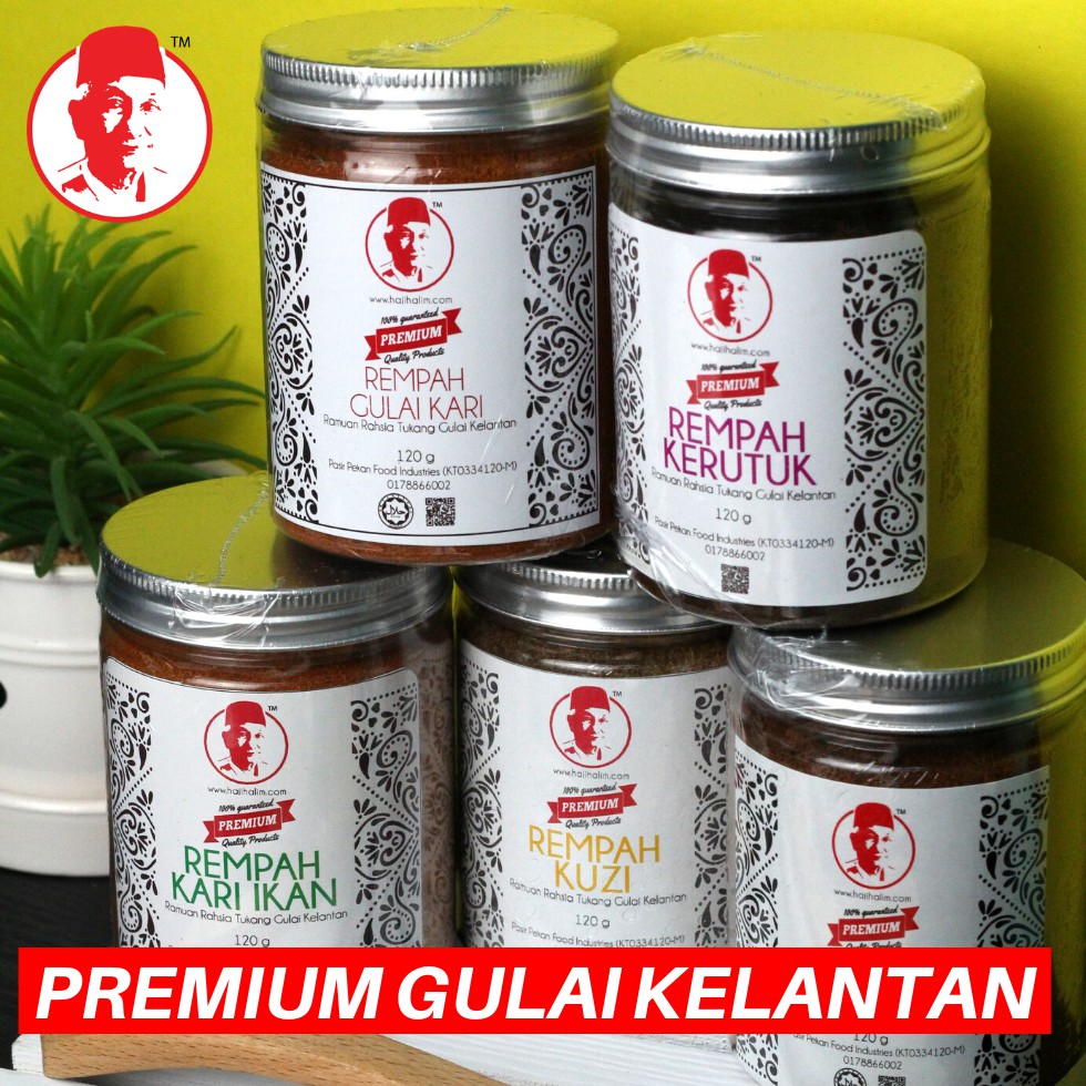 Rempah Gulai Kelantan Pek 5 (PREMIUM GIFT SET REMPAH HAJI HALIM ...