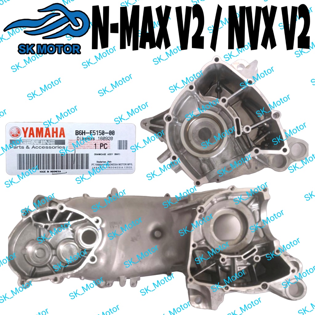 Yamaha NVX155 NVX 155 V2 / N MAX NMAX V2 Original Crankcase Casing Set ...