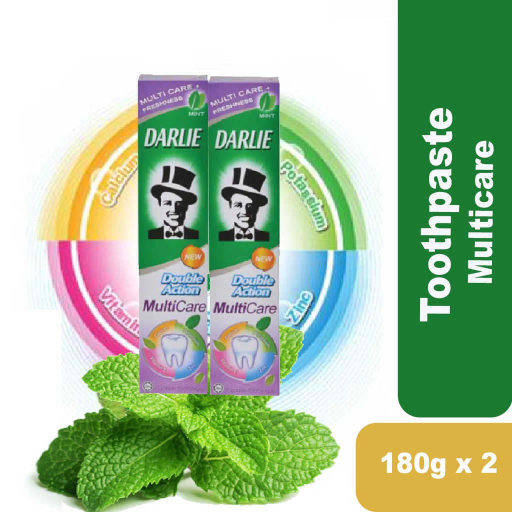 Darlie Toothpaste Multicare 180G x 2 | Shopee Malaysia