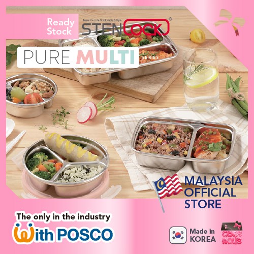 STENLOCK Pure Multi Series - Stainless steel Airtight Container [ Made ...