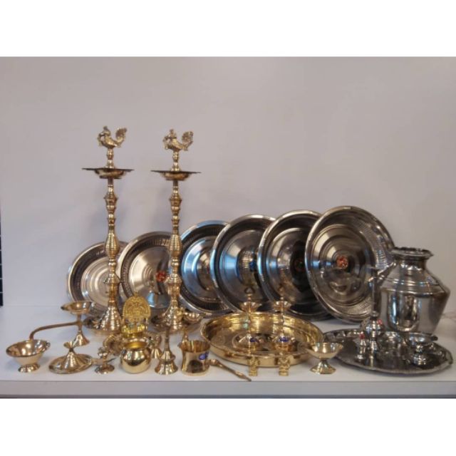 seer set brass Indian sets | Shopee Malaysia