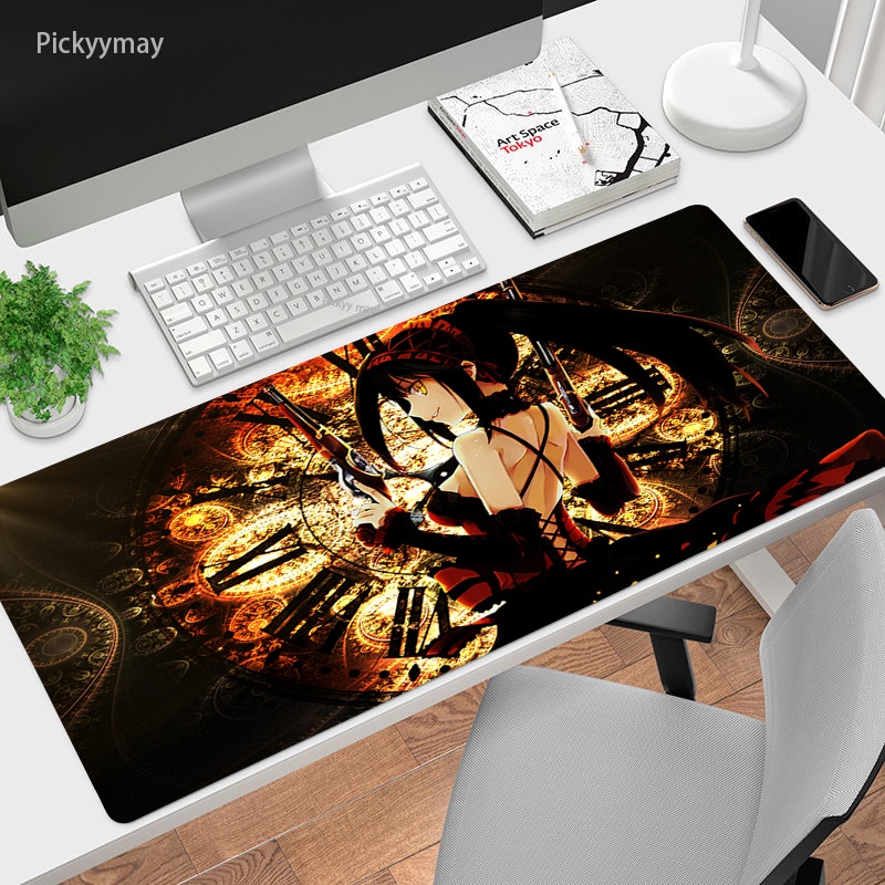 Tokisaki Kurumi Anime Date A Live Mousepad Computer Kawaii Desk Mats ...