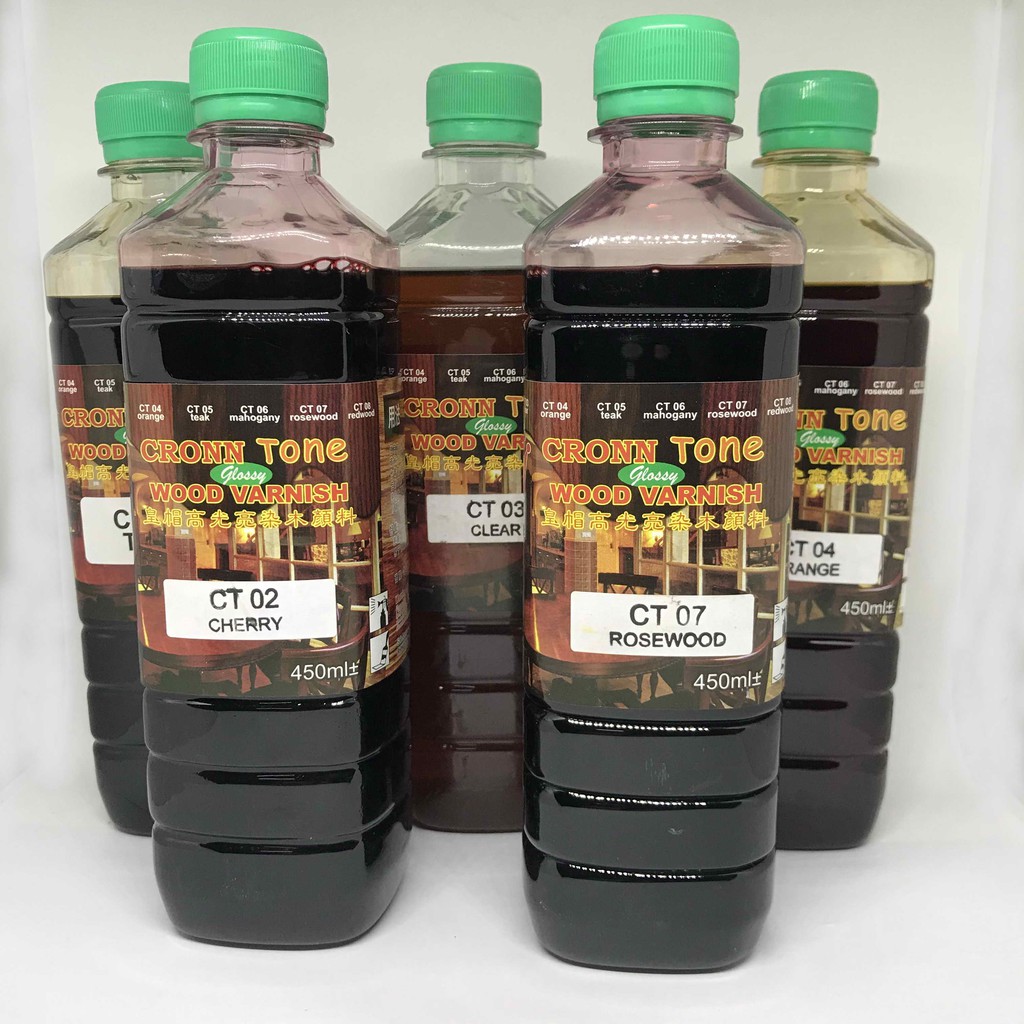 Timber Wood Varnish Finish 450ml Syelek Kayu | Shopee Malaysia