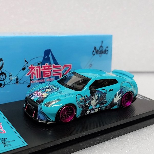 TIME MODEL Nissan GTR Hatsune Miku (Ducktail) | Shopee Malaysia