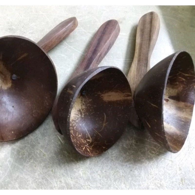 Senduk nasi/batok tempurung/Sudip kayu | Shopee Malaysia