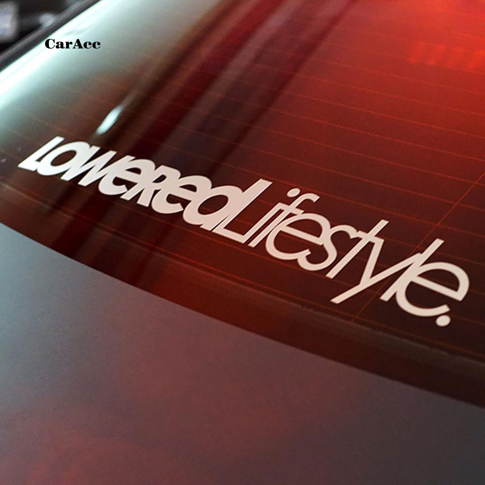 Lowered Lifestyle Decal