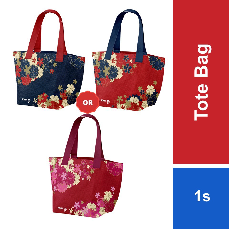 [Gift Redemption] Pokka Oriental Tote Bag | Shopee Malaysia