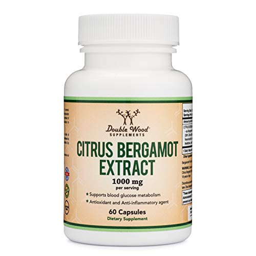 Citrus Bergamot Capsules 1 000 Mg Per Serving Patented Original