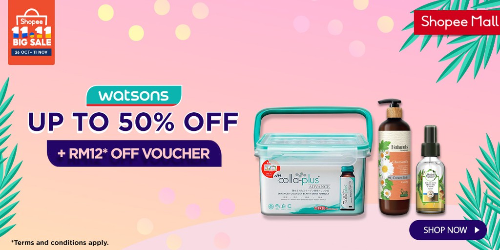 Watsons Malaysia, Online Shop | Shopee Malaysia