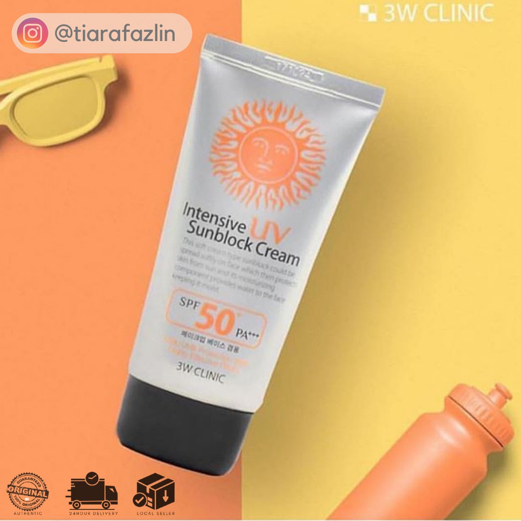 CLINIC : Sunblock Cream SPF50+ PA+++ 70ml | Shopee Malaysia
