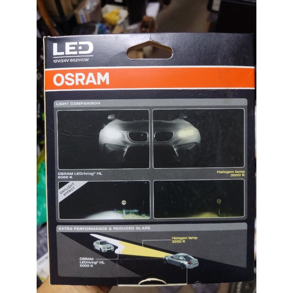 osram h11 led 6000k 5 year osram warranty | Shopee Malaysia