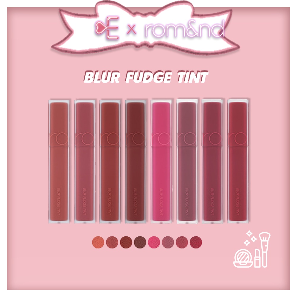 [Romand] rom&nd BLUR FUDGE TINT POMELOCO/ROSEIENTAL/MUSKY/RADWOOD/BIBI ...