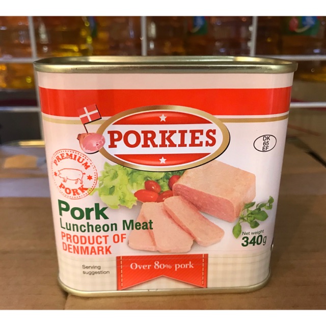 (PROMO) Porkies Pork Luncheon Meat (Product of Denmark) | Shopee Malaysia
