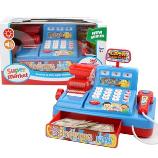 Cash Register Kids Toy Frozen Cashier Set Pretend Play Supermarket Cash ...