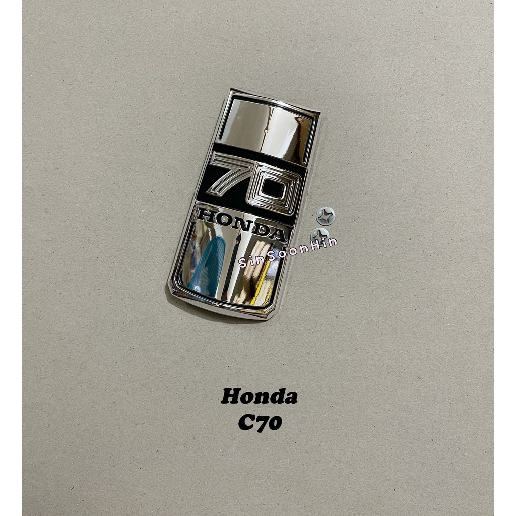 Honda C70 Logo Emblem | Shopee Malaysia