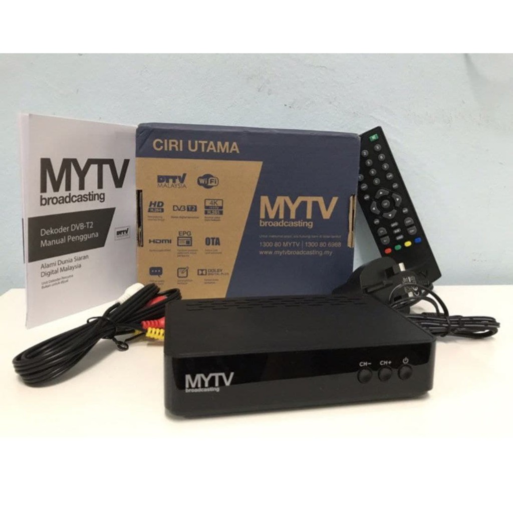 Dekoder tv untuk Siaran mytv digital | Shopee Malaysia