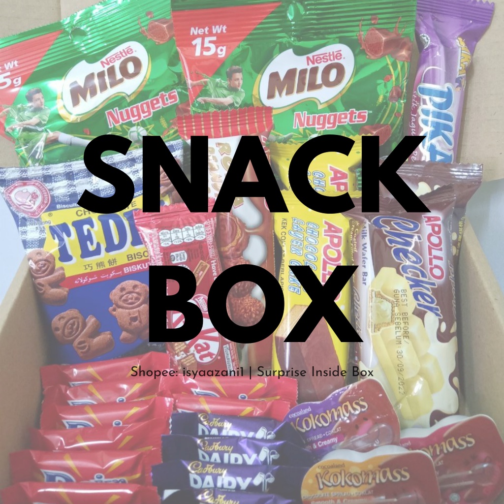 GIFTBOX SNACK - gift box hadiah lahir birthday bajet murah ulang tahun ...