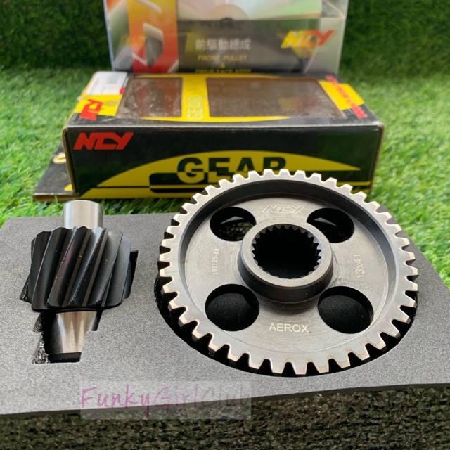 NCY RACING GEAR TRANSMISSION SET NVX AEROX NMAX 40T 41T 42T 13T 14T ...