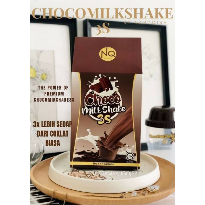 CHOCO MILK SHAKE 3S+free shaker | Shopee Malaysia