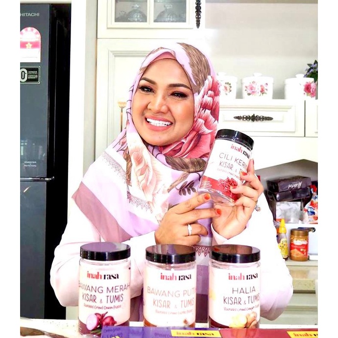 Inah Rasa Reusable Bottle Bekas Kosong With Sticker Label Bahan Kisar ...