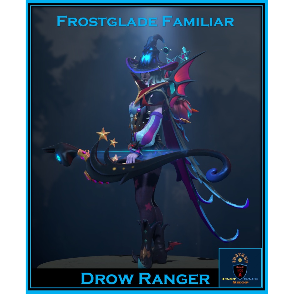 Dota 2 Drow Ranger Frostglade Familiar Set | Shopee Malaysia