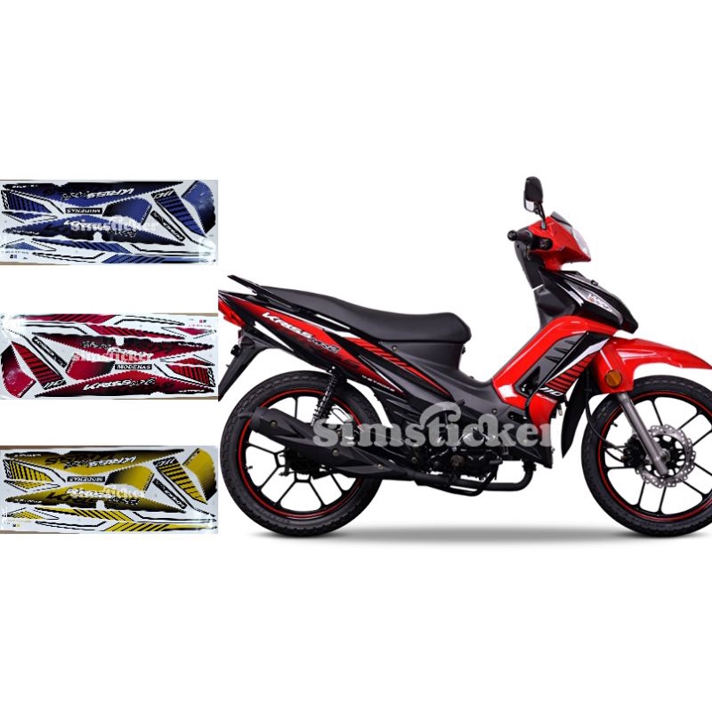MODENAS KRISS MR2 (2) BODY STICKER | Shopee Malaysia