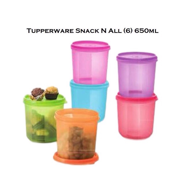 Tupperware Snack N all 650ml and 550ml | Shopee Malaysia