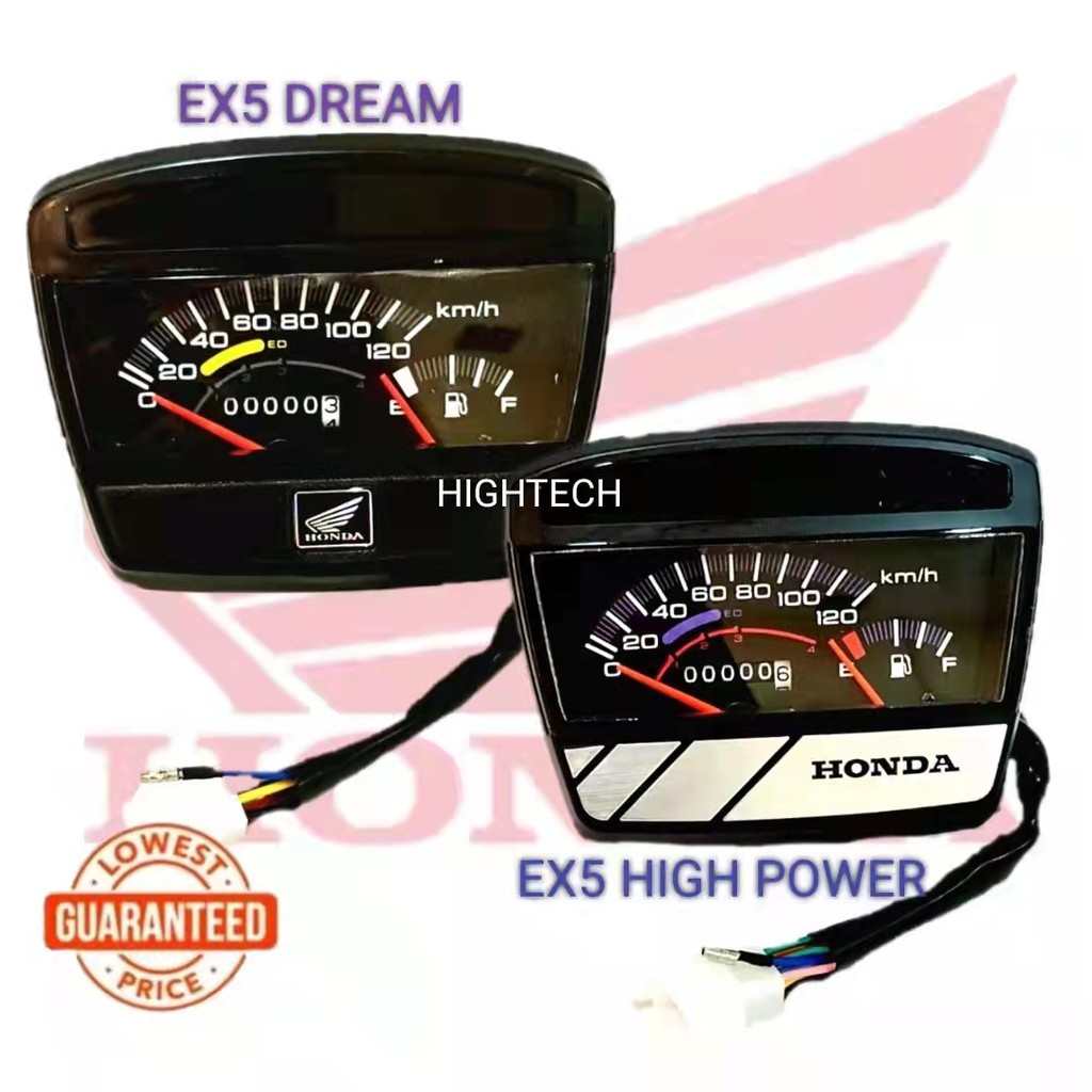 EX5 DREAM /EX5 HIGH POWER METER ASSY THONDA THAILAND- HIGHTECH | Shopee ...