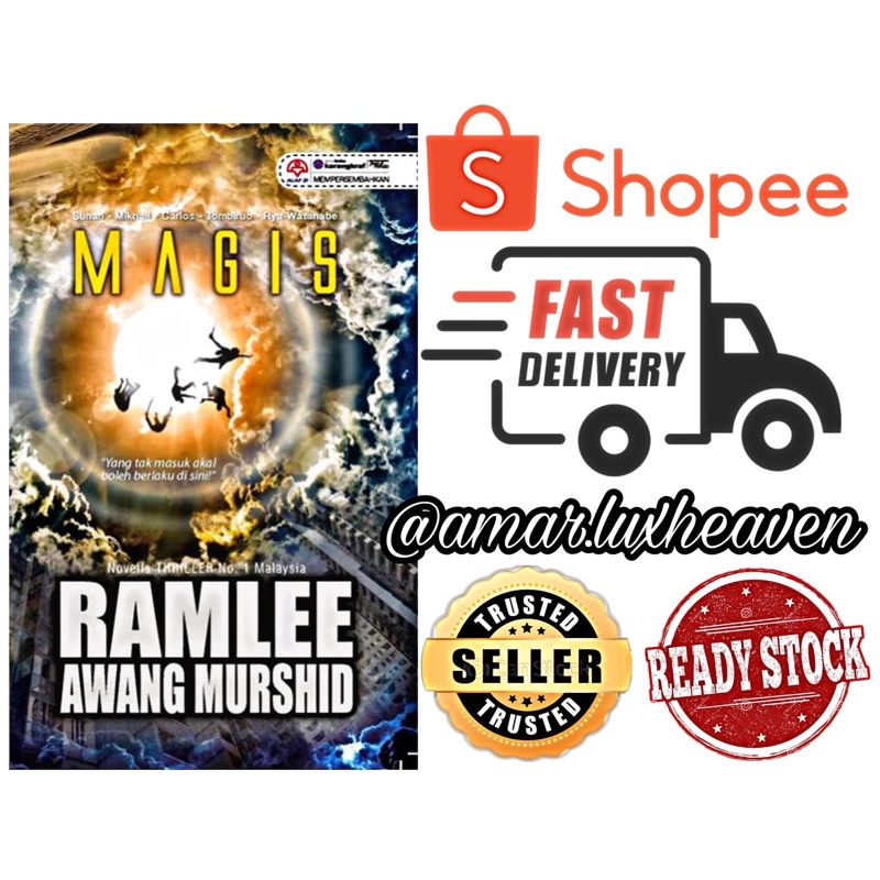 Novel Magis, Ramlee Awang Murshid- Alaf 21 (Preloved) | Shopee Malaysia