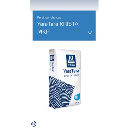 Yara Tera Krista MKP 1kg | Shopee Malaysia